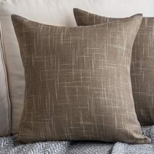 Accents | New Light Brown Linen Look Pillow 18x18 | Poshmark